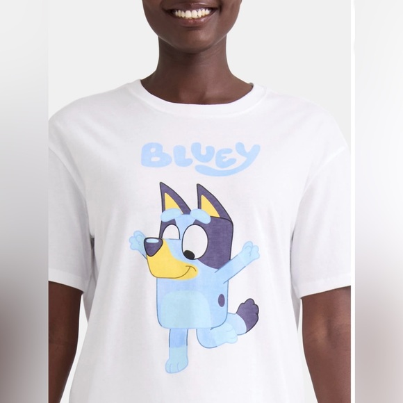Bluey | Tops | Nwt Bluey Jump Pose Graphic Tee | Poshmark